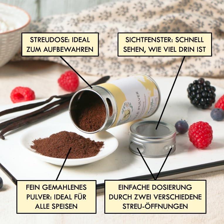 Buy 40g Organic Madagascar Vanilla Powder | Ground Bourbon Vanilla Pods ...