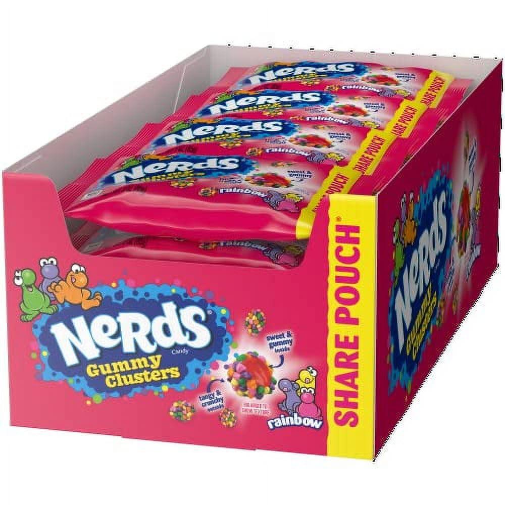 Nerds Gummy Clusters Rainbow Share Pack 85g (3oz) - Pack of 12 | Buy ...