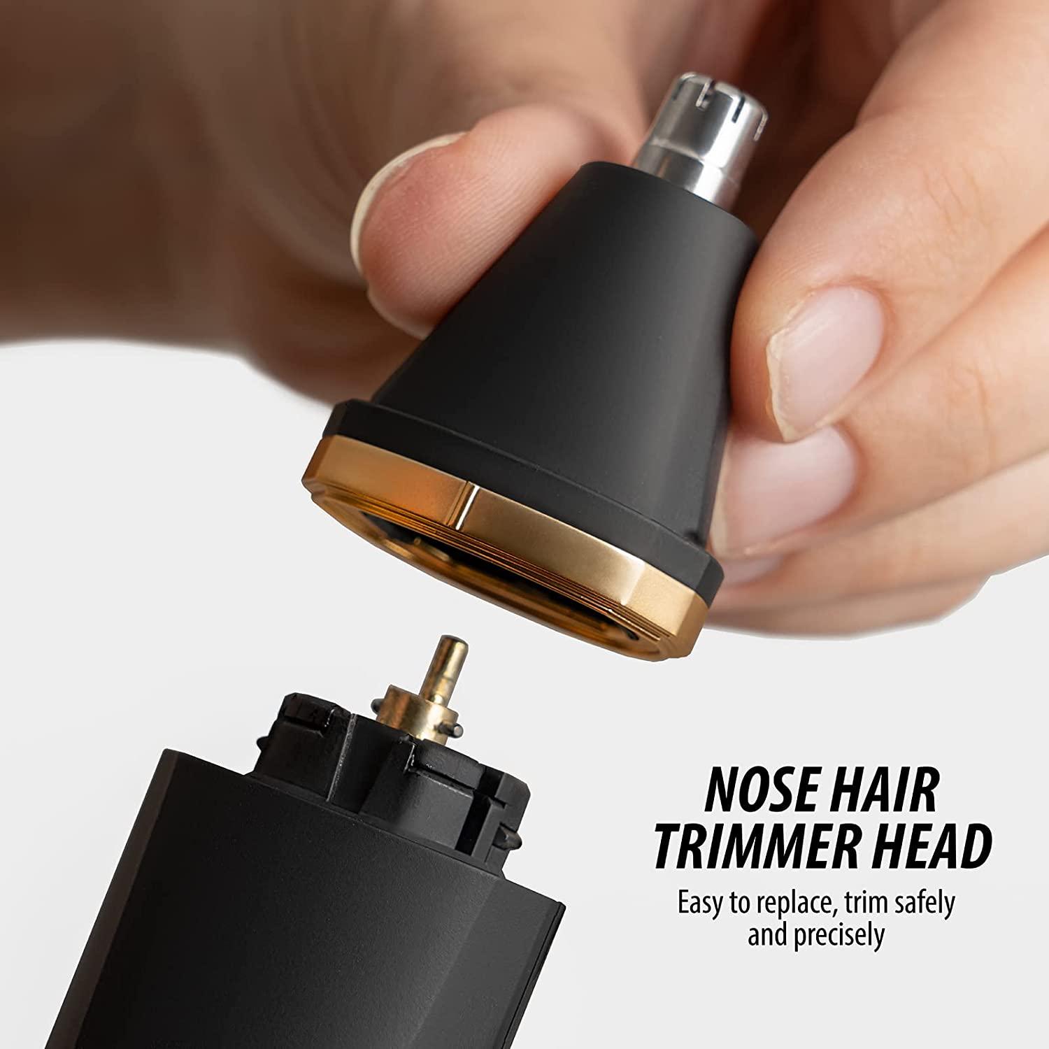 OLOV Electric Groin Hair Trimmer for Men - Ball & Nose Hair Trimmer ...