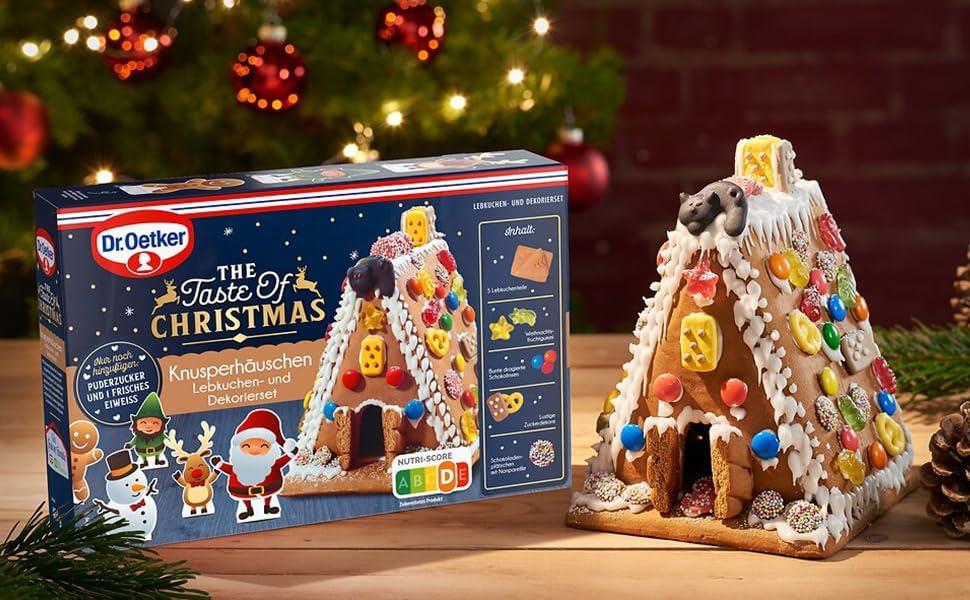 Dr.Oetker Crunchy House Gingerbread House Kit - DIY 403g ...