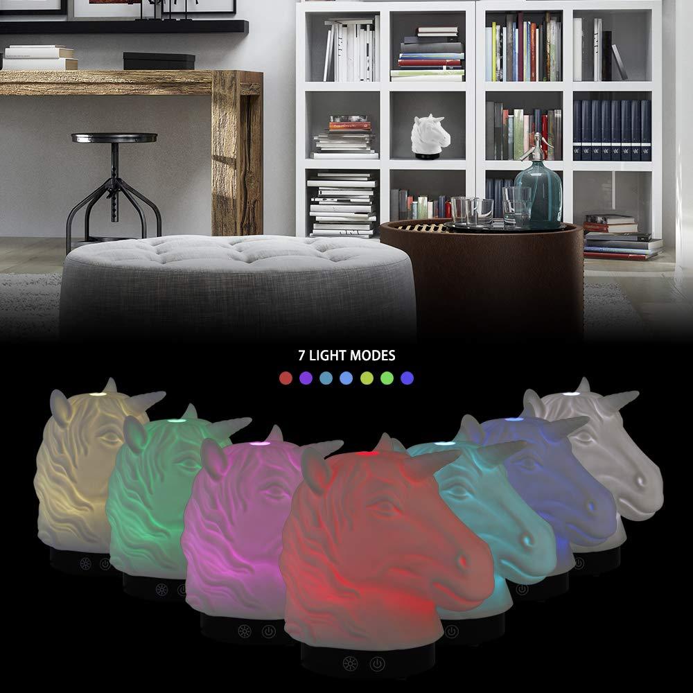 Unicorn Essential Oil Diffuser 160ml - Whisper-Quiet Ultrasonic Cool ...