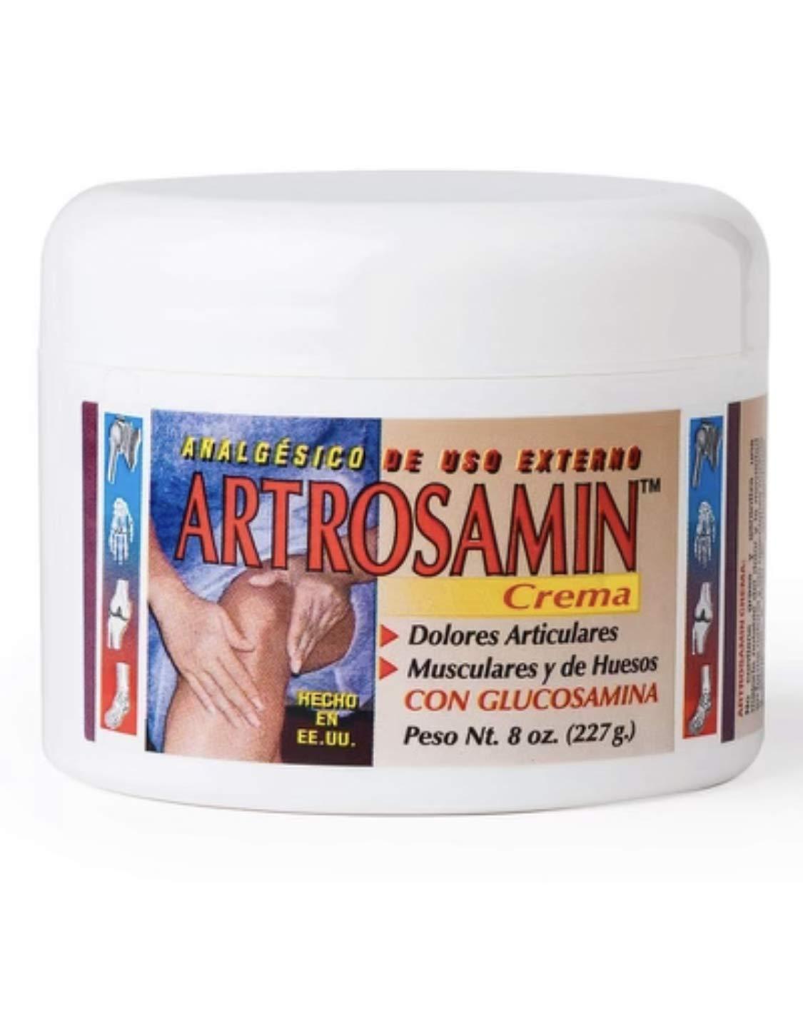 Artrosamin Cream 8 oz with Glucosamine - Fast-Acting Joint Relief | Buy ...