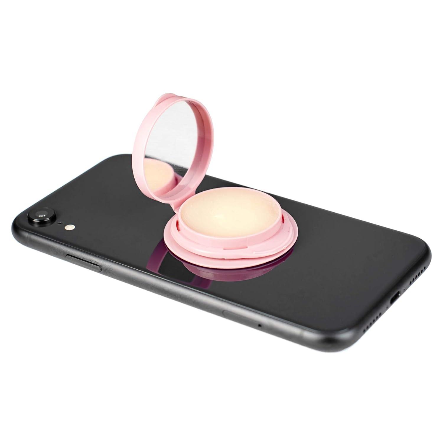 Happy Lips Lip Balm with Mirror Pop on/in your Phone's Collapsible ...