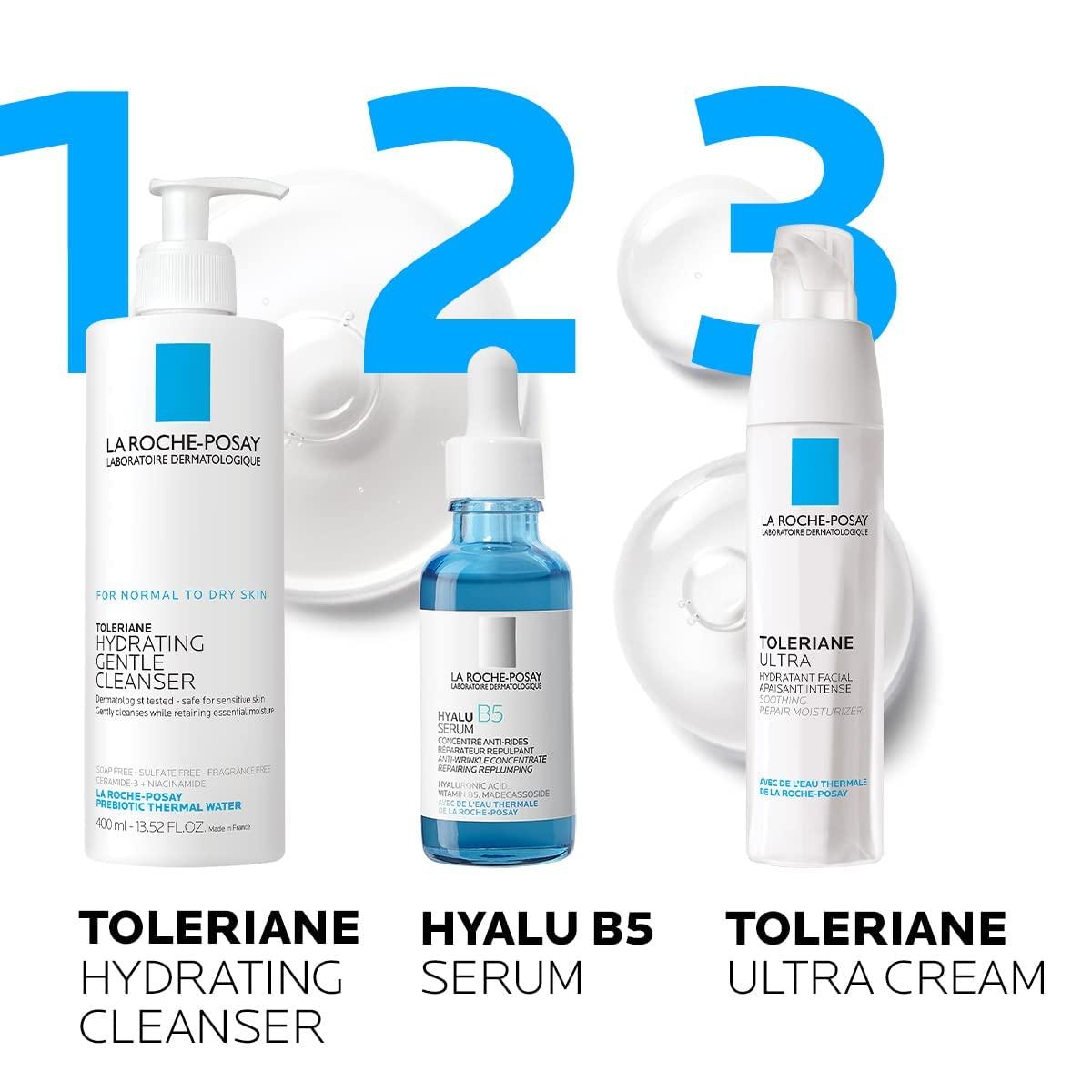 La Roche-Posay Hyalu B5 Pure Hyaluronic Acid Serum for Face with ...