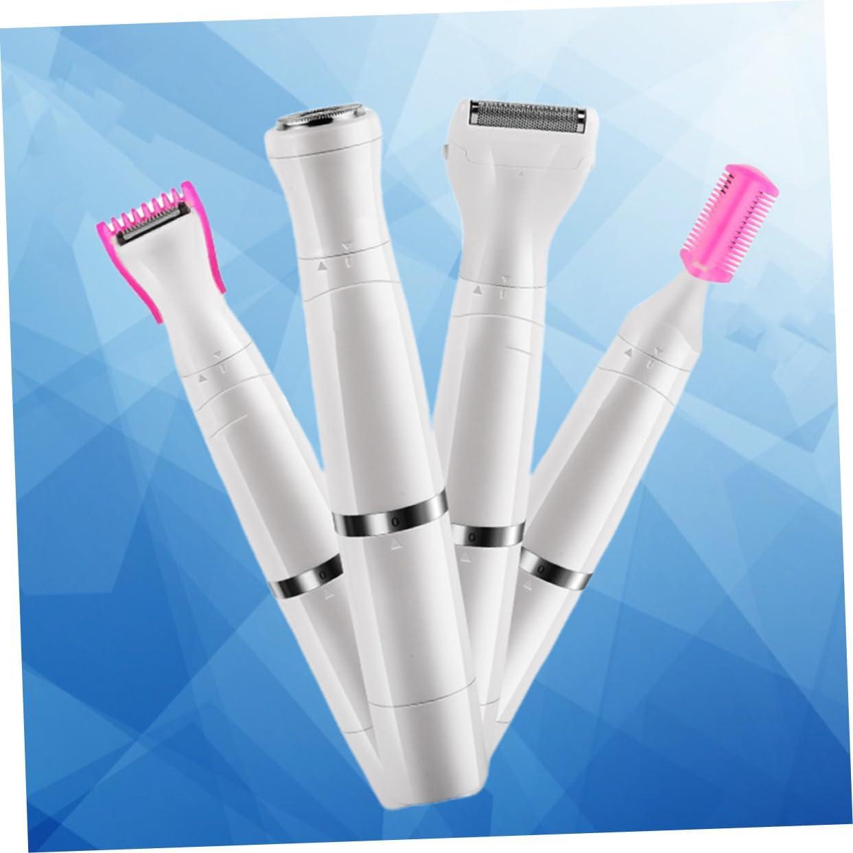 Homsfou 4-in-1 Armpit & Bikini Trimmer | Private Electric Razor for ...