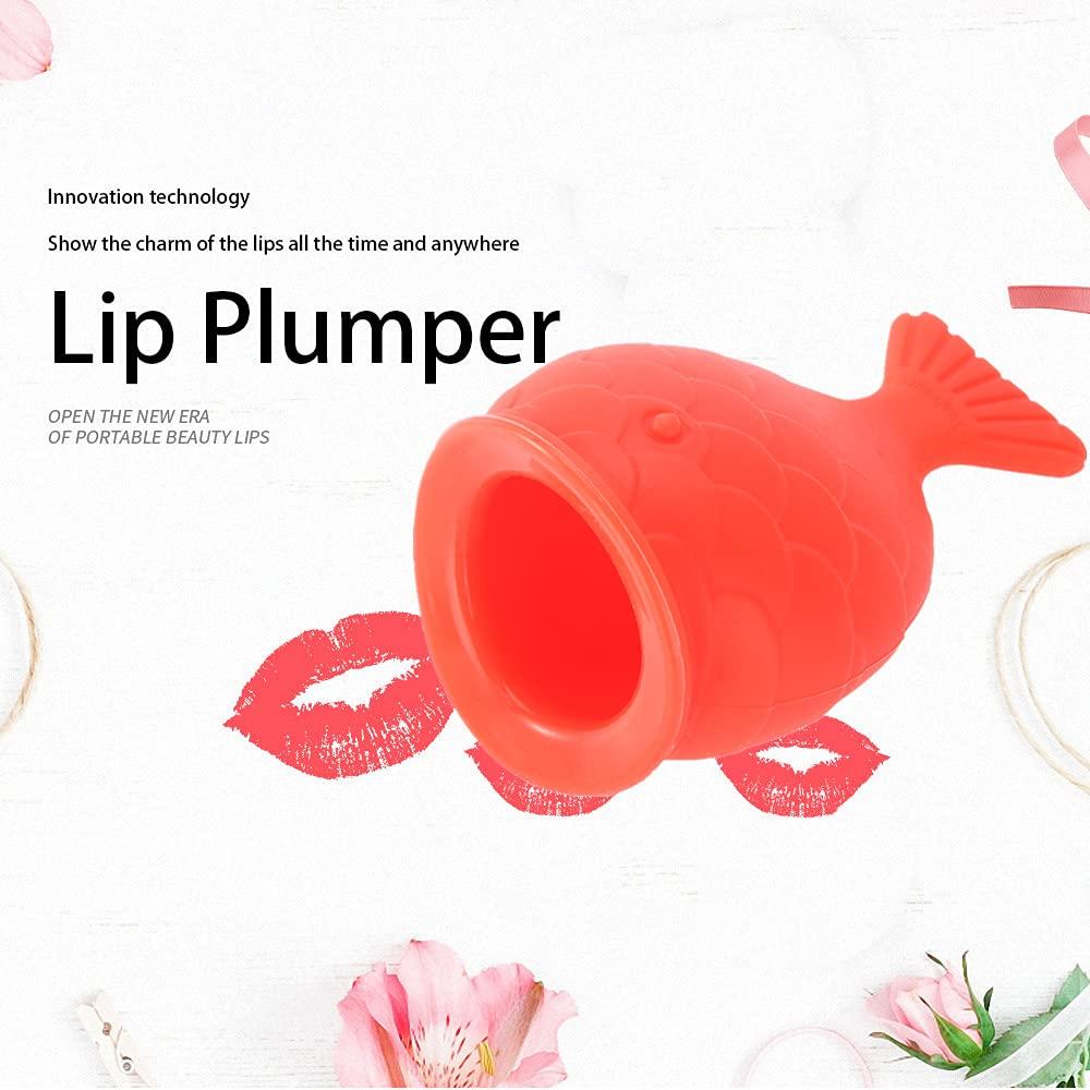 Portable Silicone Lip Plumper | Fish-Shaped Lip Enlargement Tool for ...