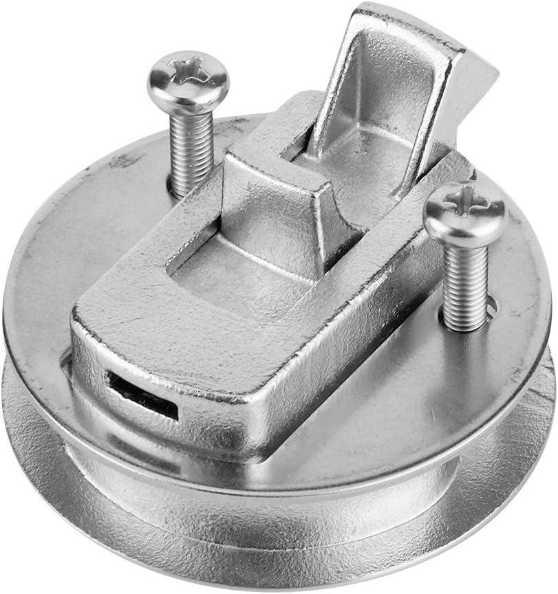 Stainless Steel 316 Marine Pull Latch - No Key Flush Boat Latch & Slam ...