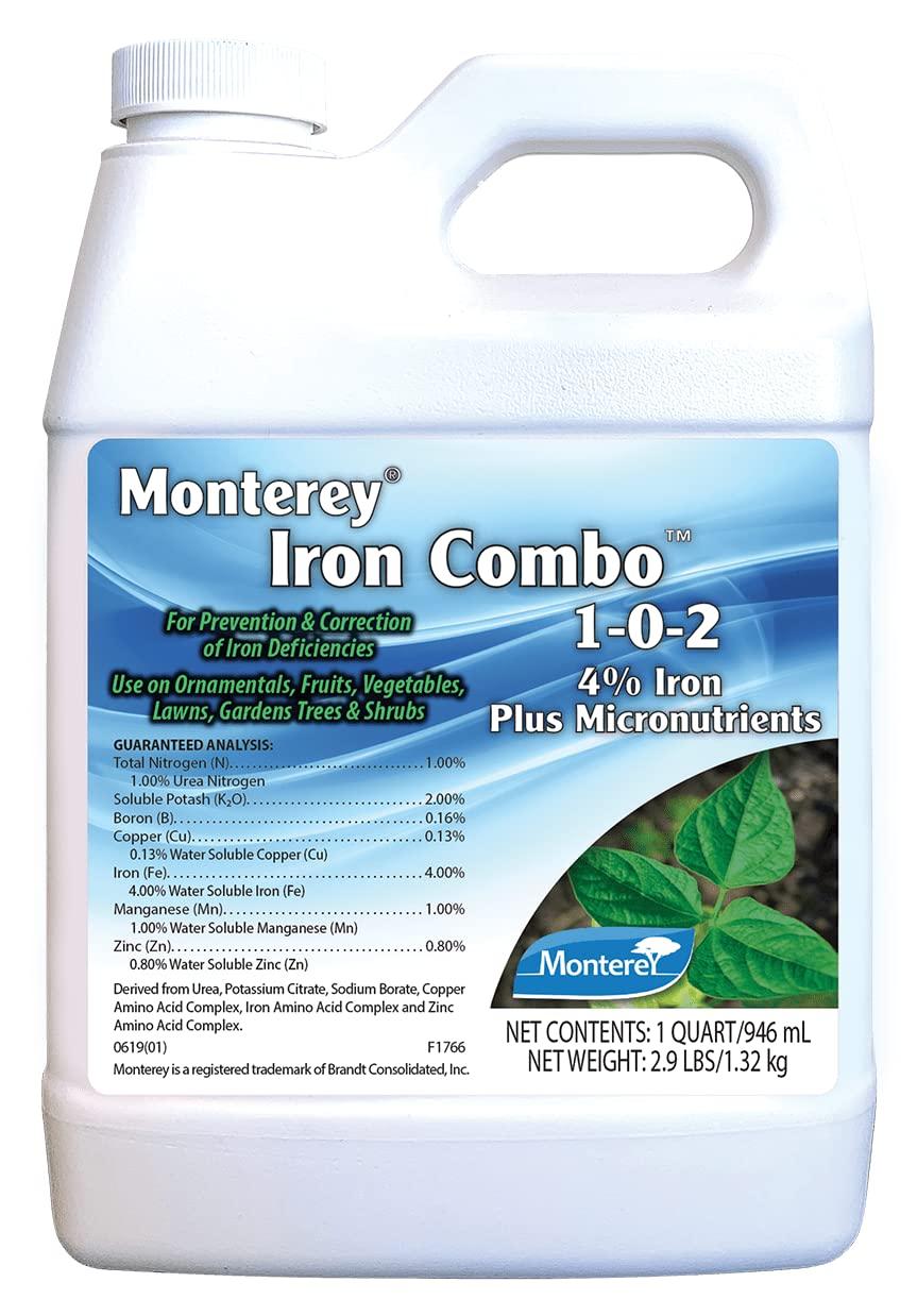Monterey Iron Combo 1-0-2 - 32oz Concentrate | Enhanced Plant Growth ...