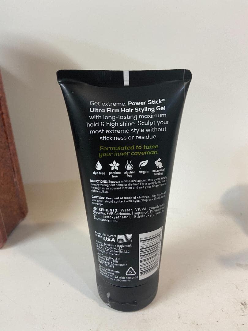 PowerStick Styling Hair Gel | Long-Lasting Hold for All Hair Types ...