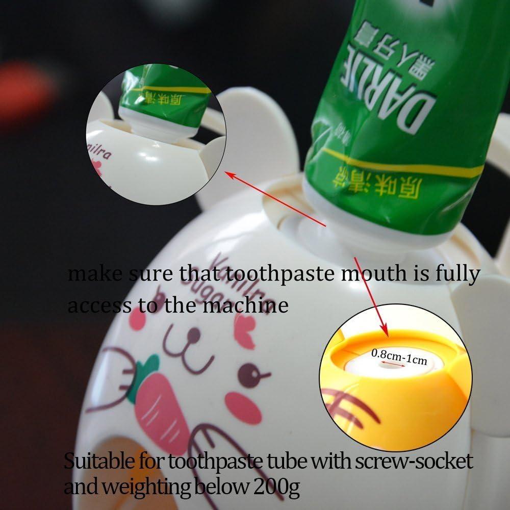 Cisixin Automatic Baby Toothbrush Dispenser - Hands-Free Kids ...