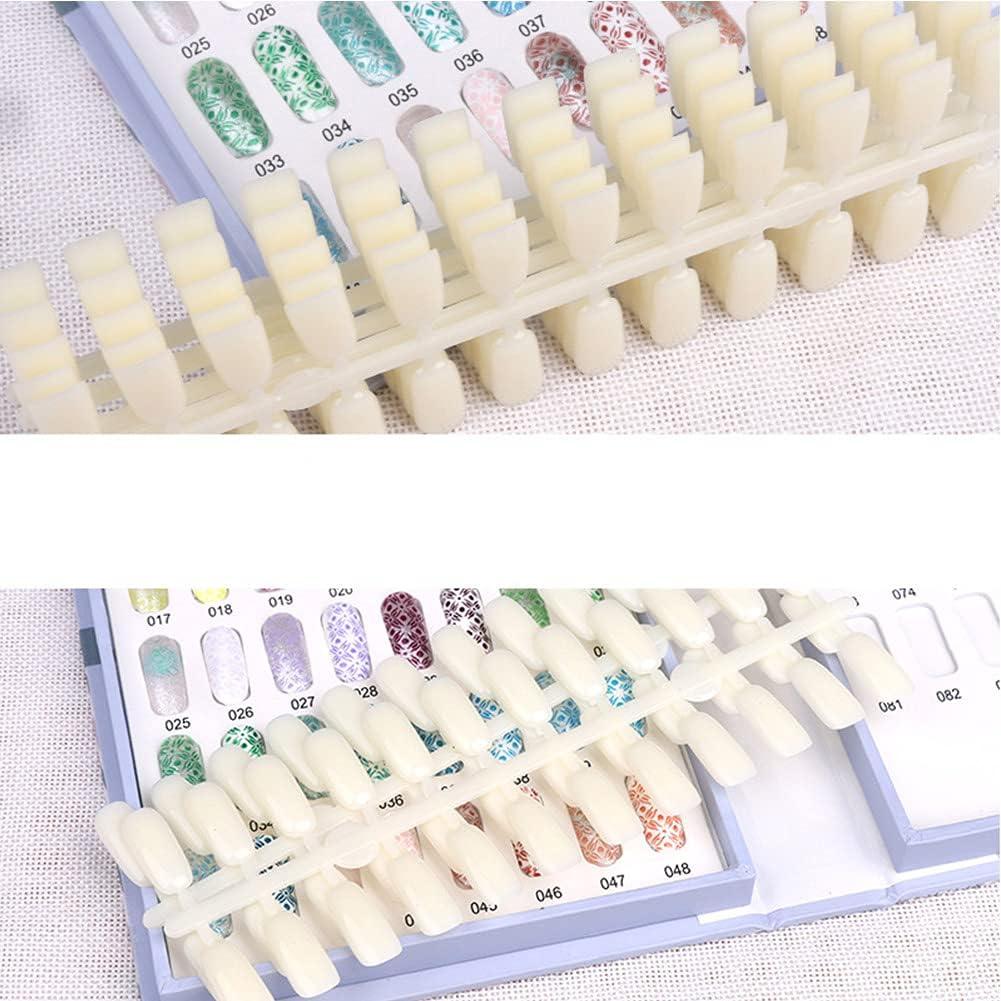 Professional Nail Color Swatches Nail Practice Card Design Board Gel ...