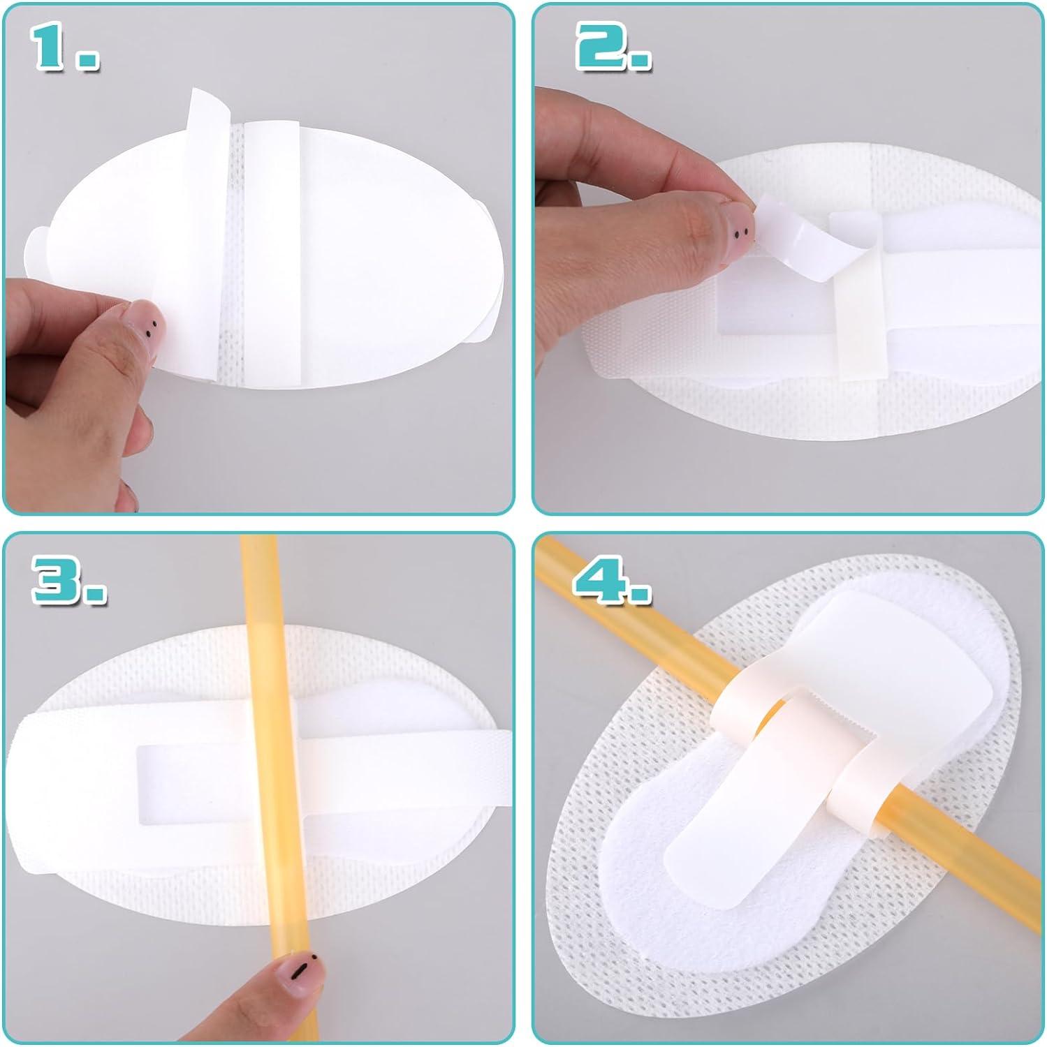 6 Pieces Foley Catheter Stabilization Device Statlock Foley Catheter ...