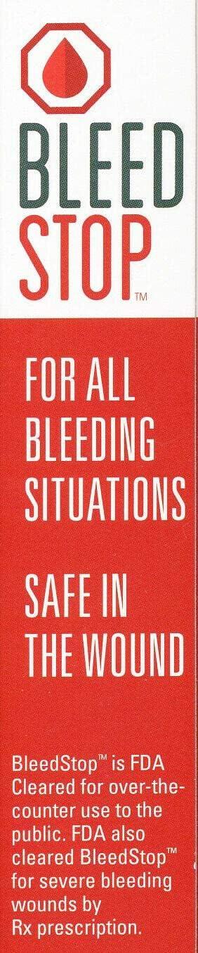 Bleedstop Emergency First Aid Powder Packets (2 Pack) - Stop Bleeding ...