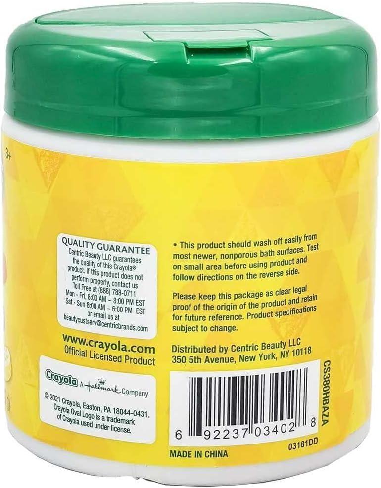 Crayola Color Bath Dropz 60 Tablets - Unscented 3.59 oz Jar | Buy Now ...