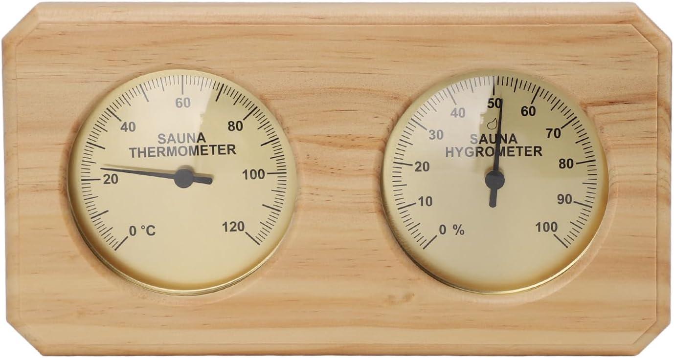 2-in-1 Sauna Thermometer & Hygrometer | Accurate Measurement for Sauna ...