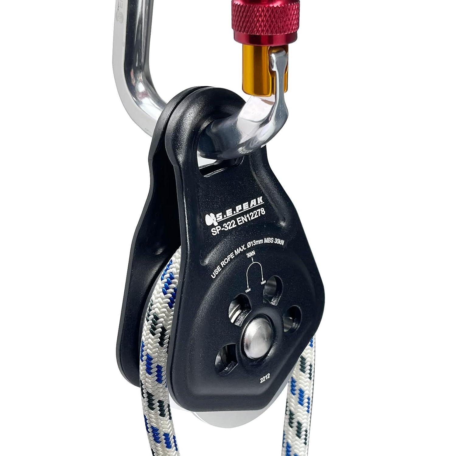 S.E.PEAK 30kN Rescue Single Pulley Sheave CE High Strength for ...
