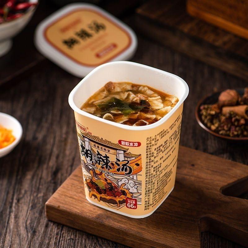 instant vegetable noodle gluten soup authentic Chinese HuLa soup 66g ...