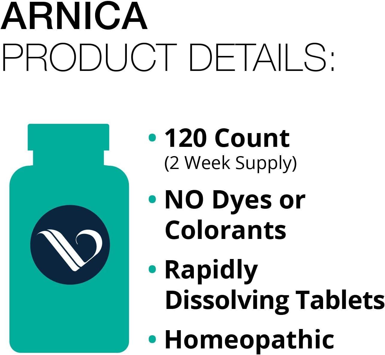 VitaMedica Arnica Montana 30X HPUS Tablets & Cream for Bruising ...