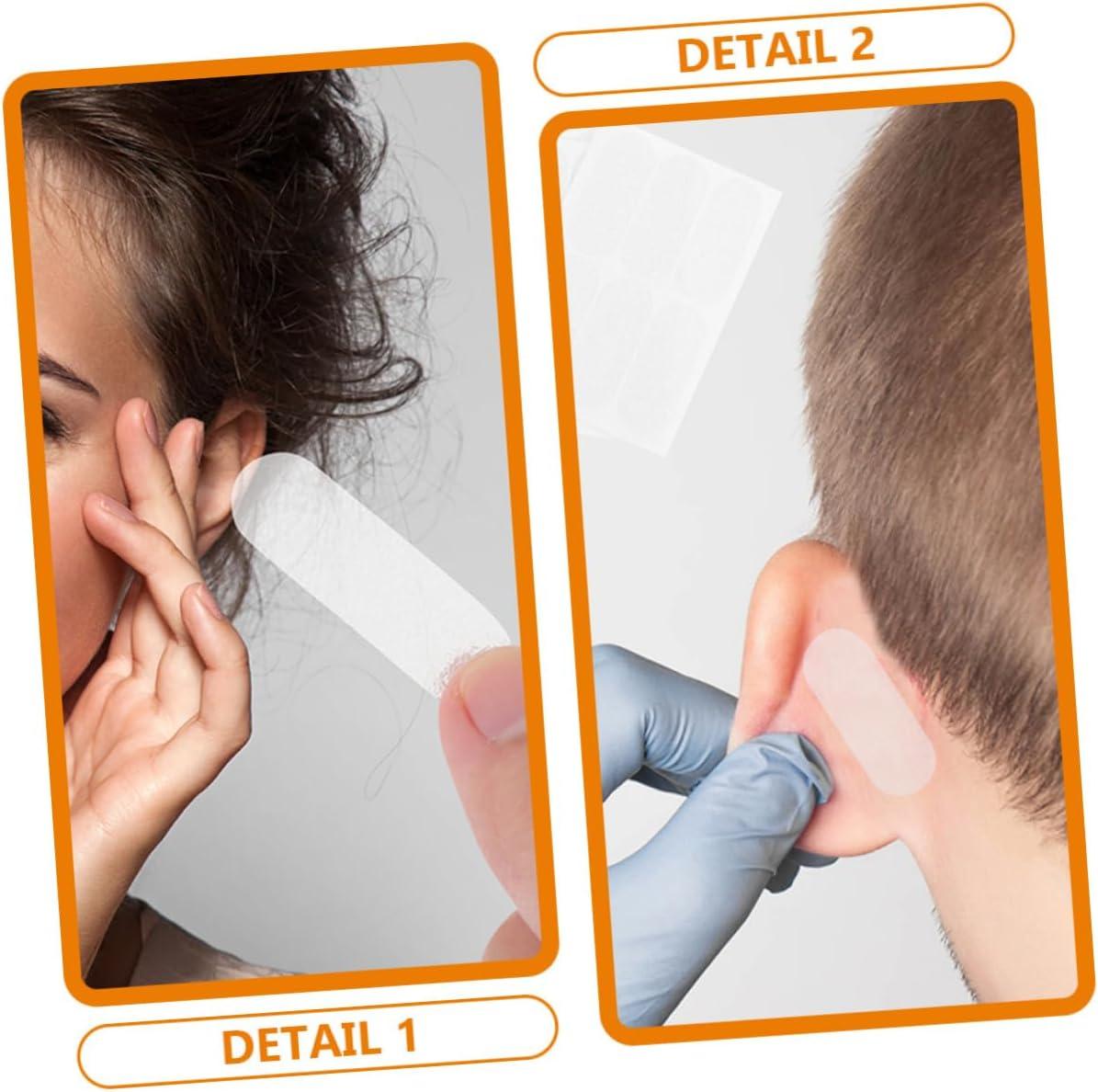6pcs Elf Ear Correction Stickers - Transparent Veneer Tape for ...