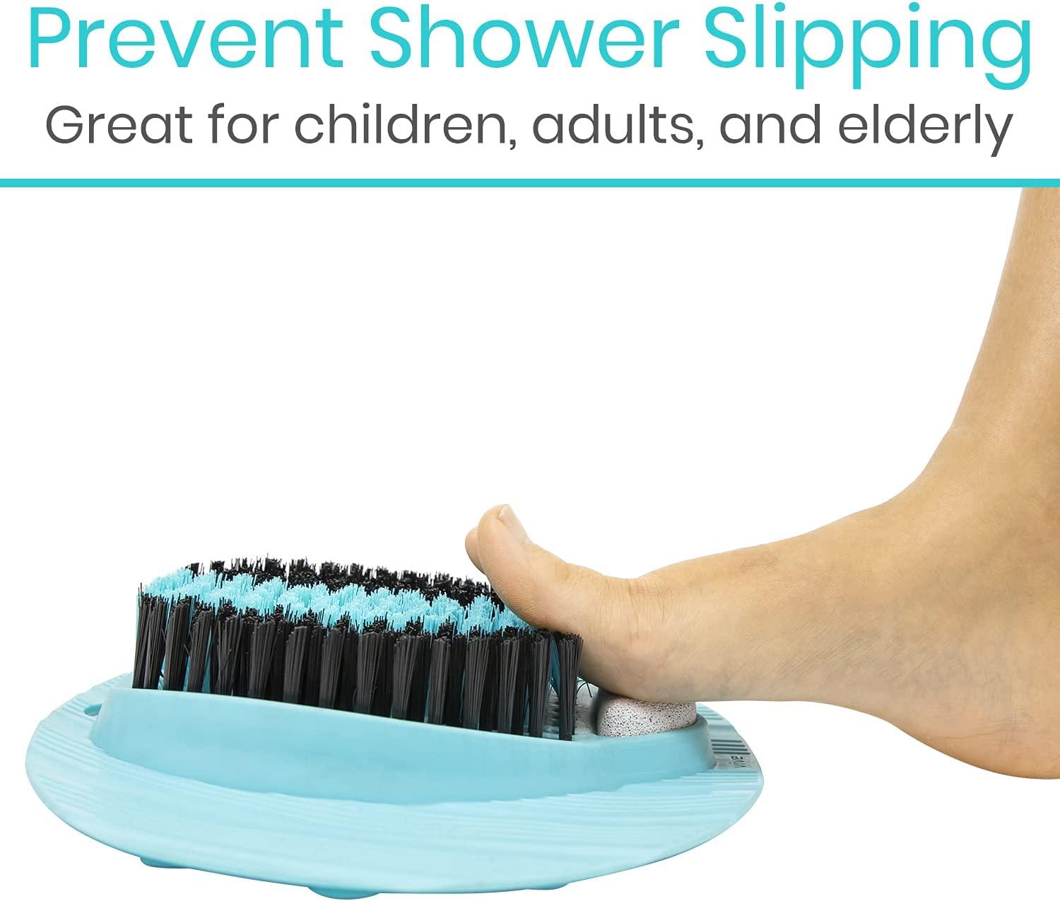Vive Foot Scrubber for Use in The Shower - Feet Cleaner for Dead Skin ...