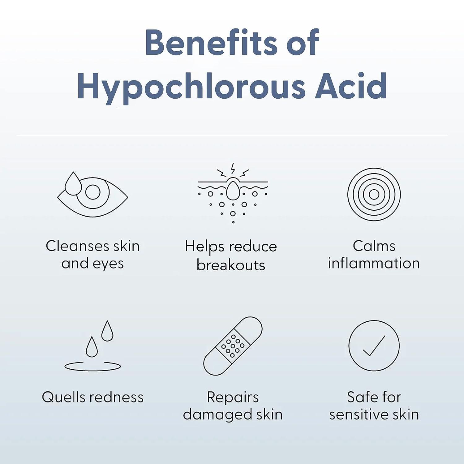 twenty/twenty beauty Daily Facial Spray - 0.02% Hypochlorous Acid Mist ...