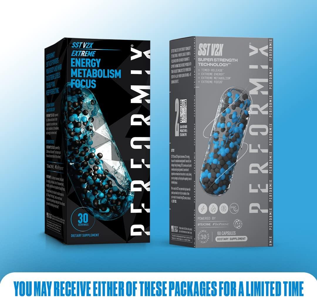 Performix SST Extreme V2X Thermogenic Supplement - 60 Capsules for Energy & Focus | Buy Now with ...