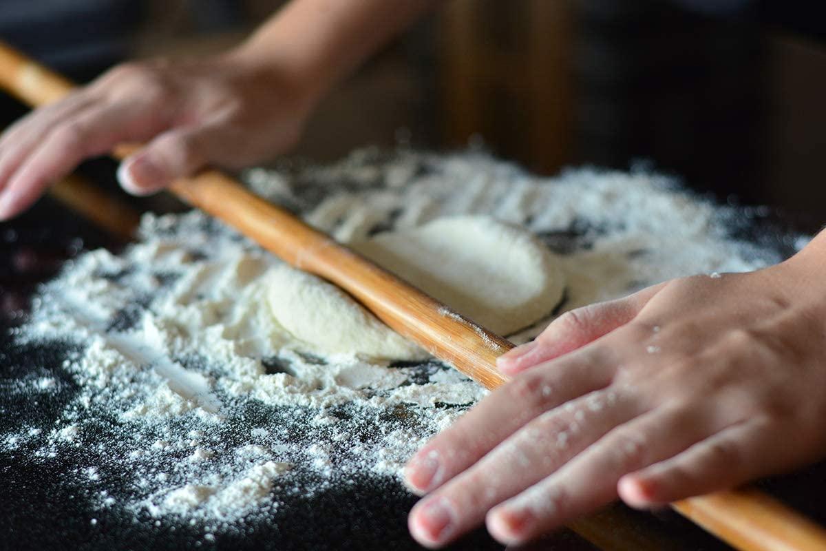 Long Oklava Thin Rolling Pin for Precision Baking | Buy Now with ...