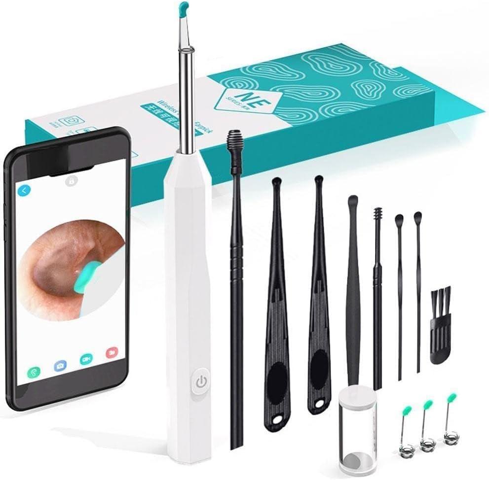 Shop Ockult NE6 Cross-Border Cableless Visual Ear Spoon - 360 HD WLAN Endoscope with Wide Angle ...