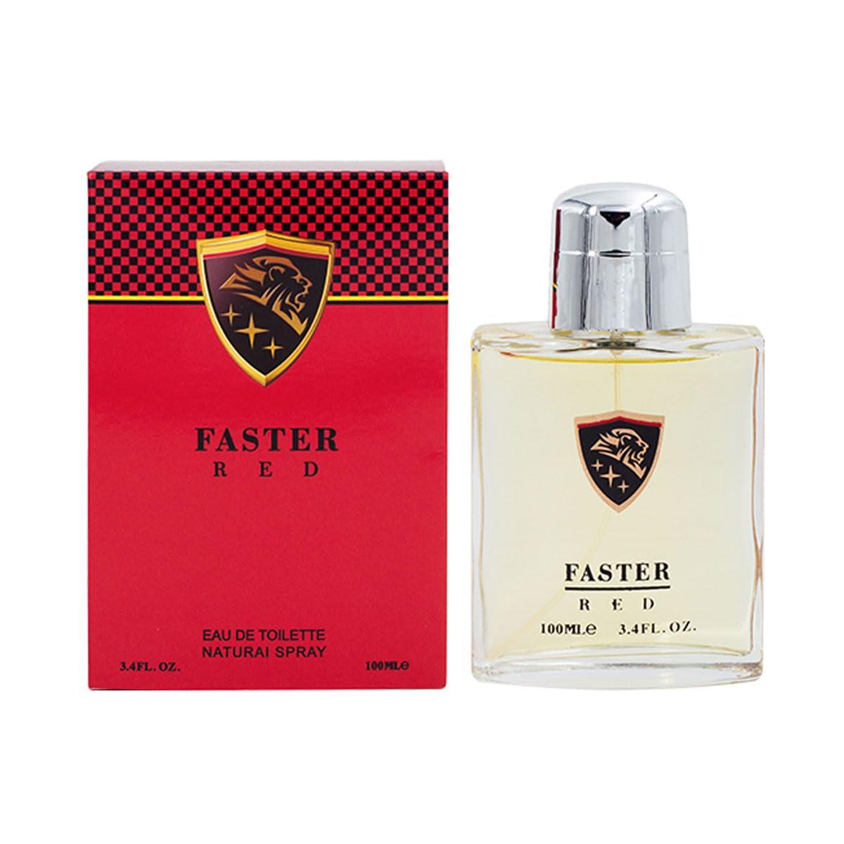Faster Red Men Perfume 100ml Eau De Parfum Vaporisateur Spray - Fresh ...