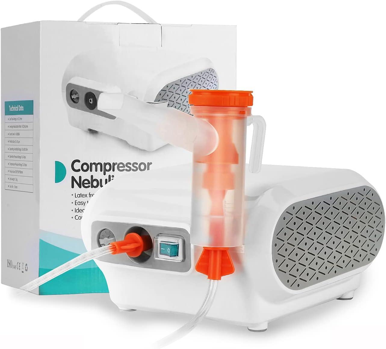 MAYLUCK Portable Compressor Nebulizer - Jet Nebulizer Machine with ...