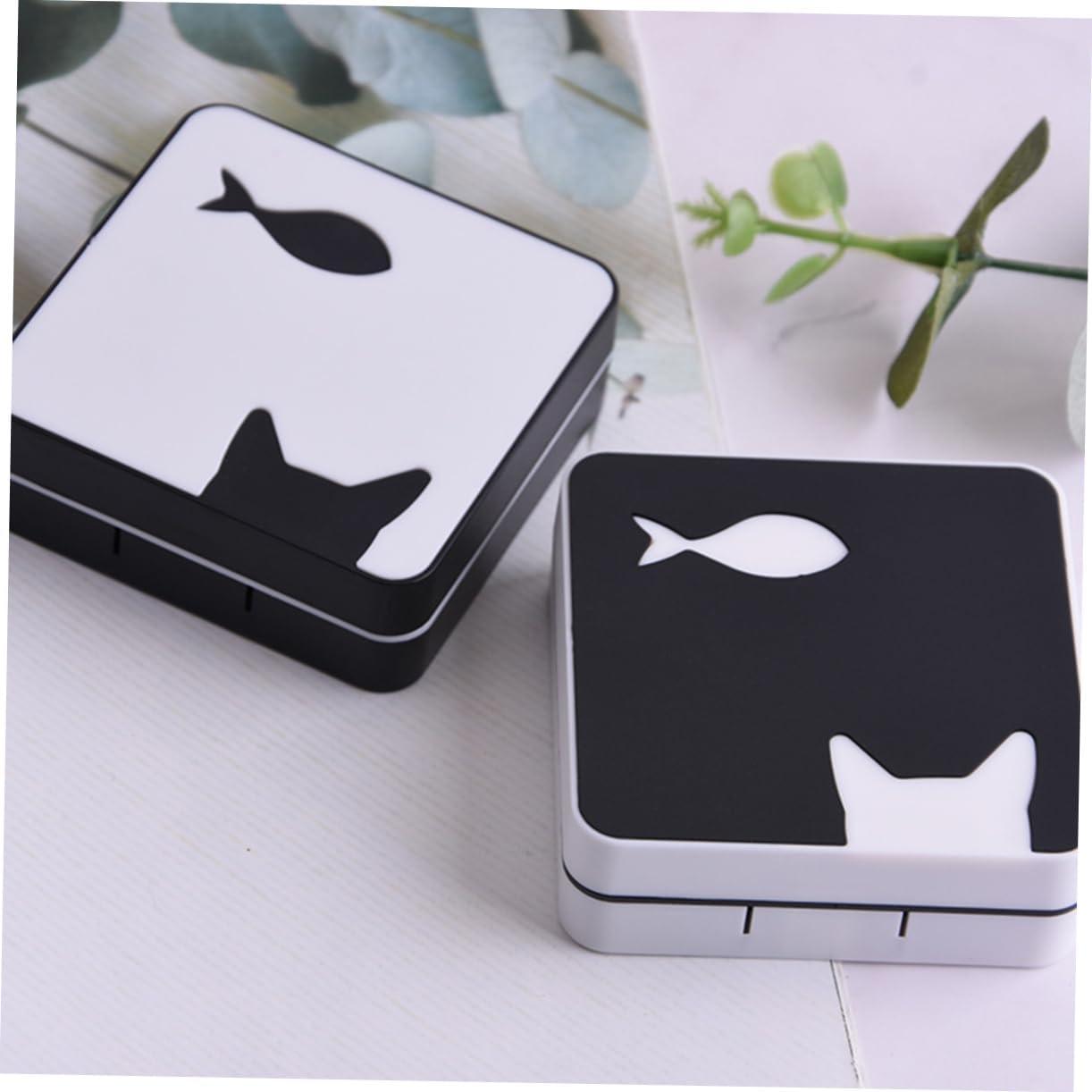 Solustre 6 Pack Eye Lens Storage Box - Premium Contact Lens Care ...