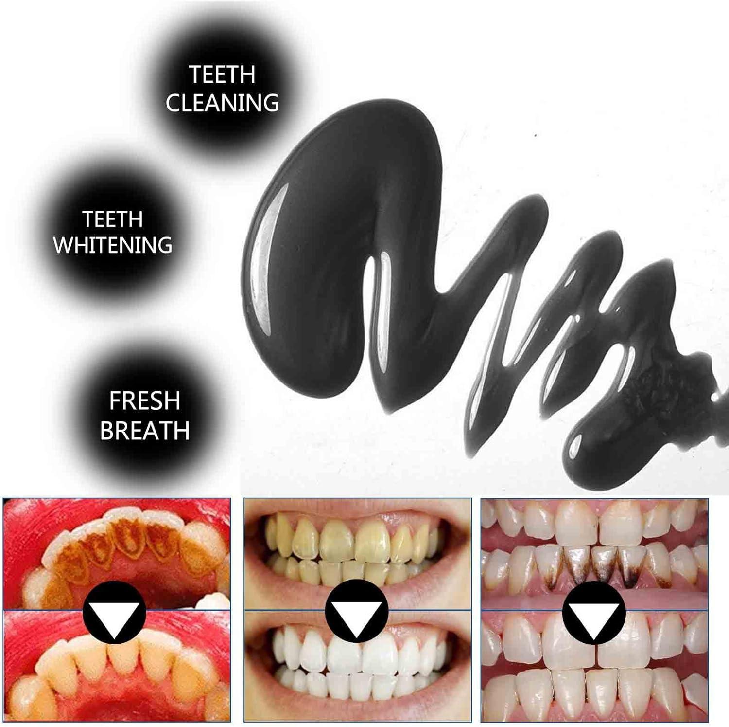 Bamboo Charcoal Deep Toothpaste - Activated Carbon Tooth Whitening ...