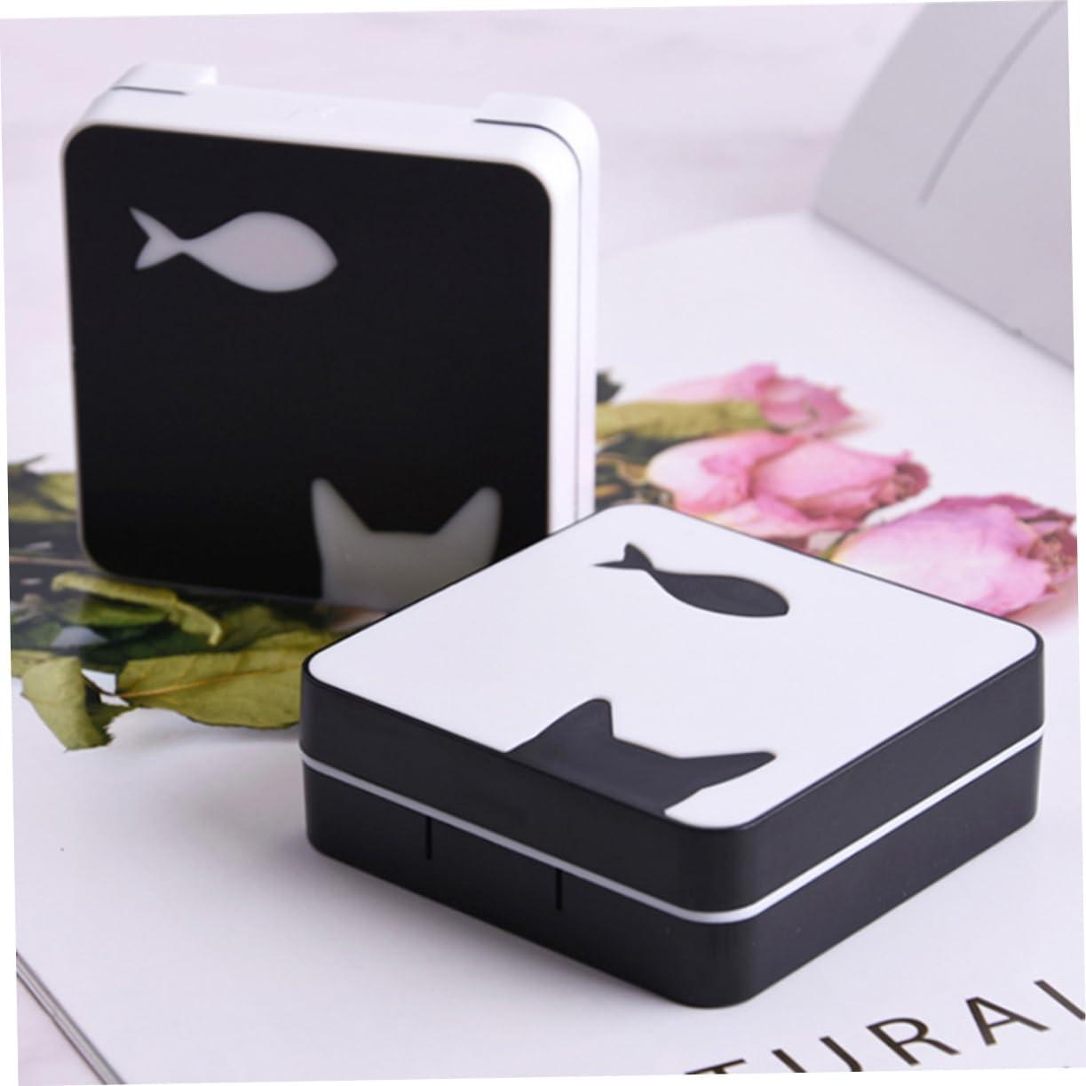 Solustre 6 Pack Eye Lens Storage Box - Premium Contact Lens Care ...