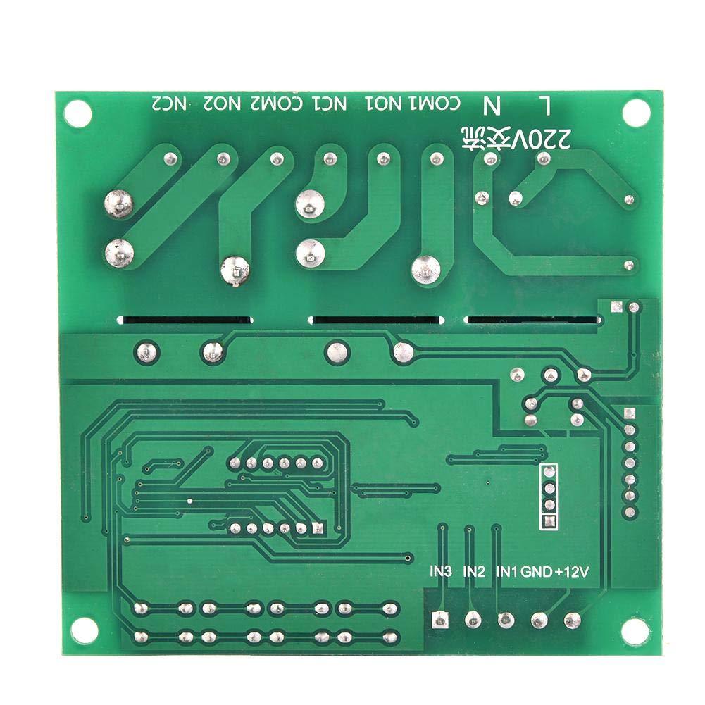 Motor Control Board AC 110V-250V | Two Relay Delay Timing Cycle Module ...