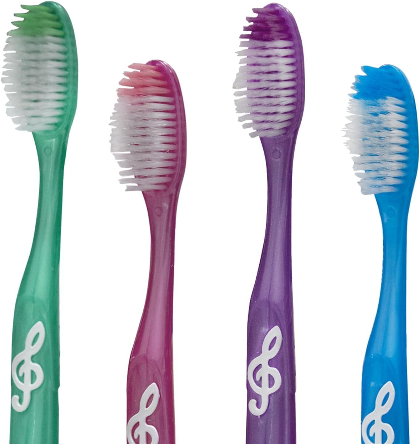 Vivid OraBrush Pack of 12 Premium Quality Nylon Filament Toothbrushes ...