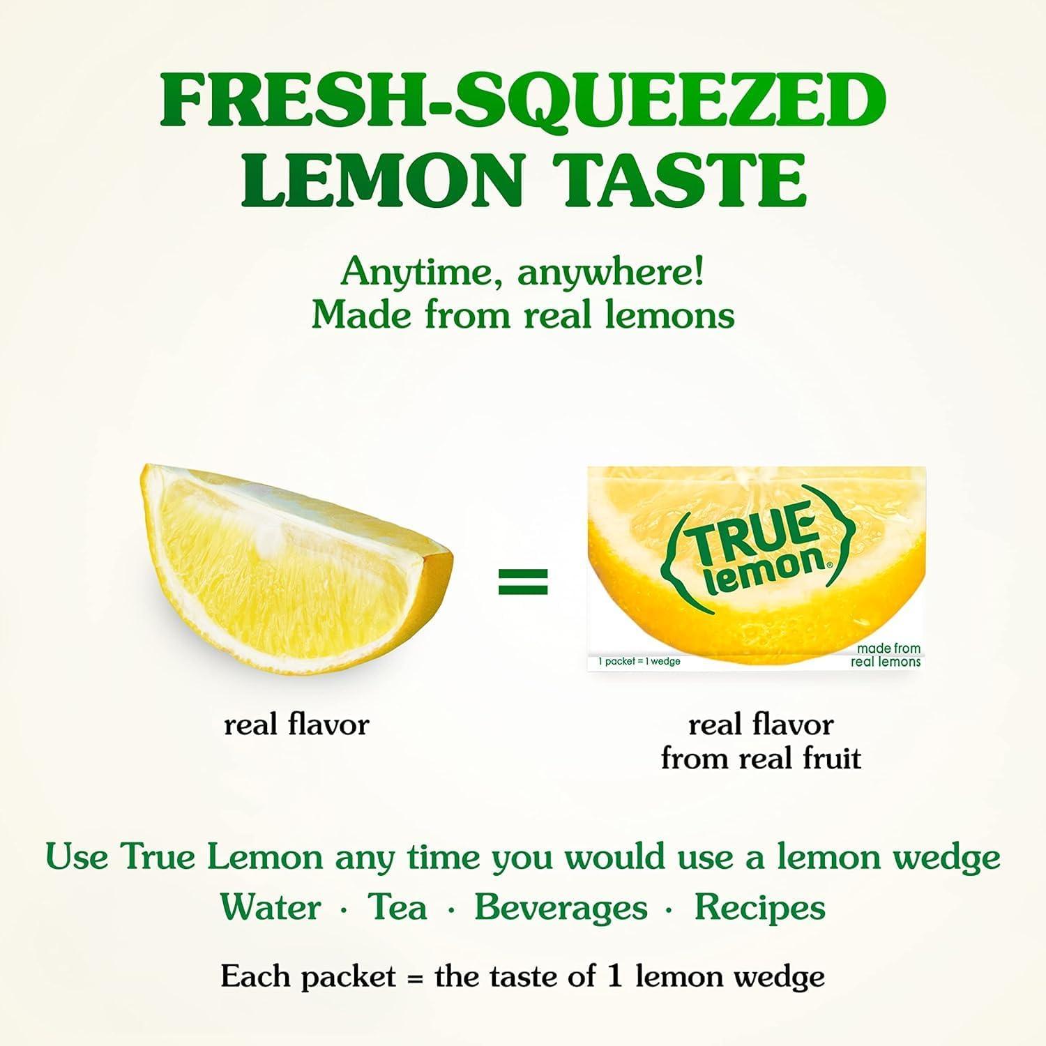 TRUE LEMON Water Enhancer (128 Packets Each Flavour) | Zero Calorie ...