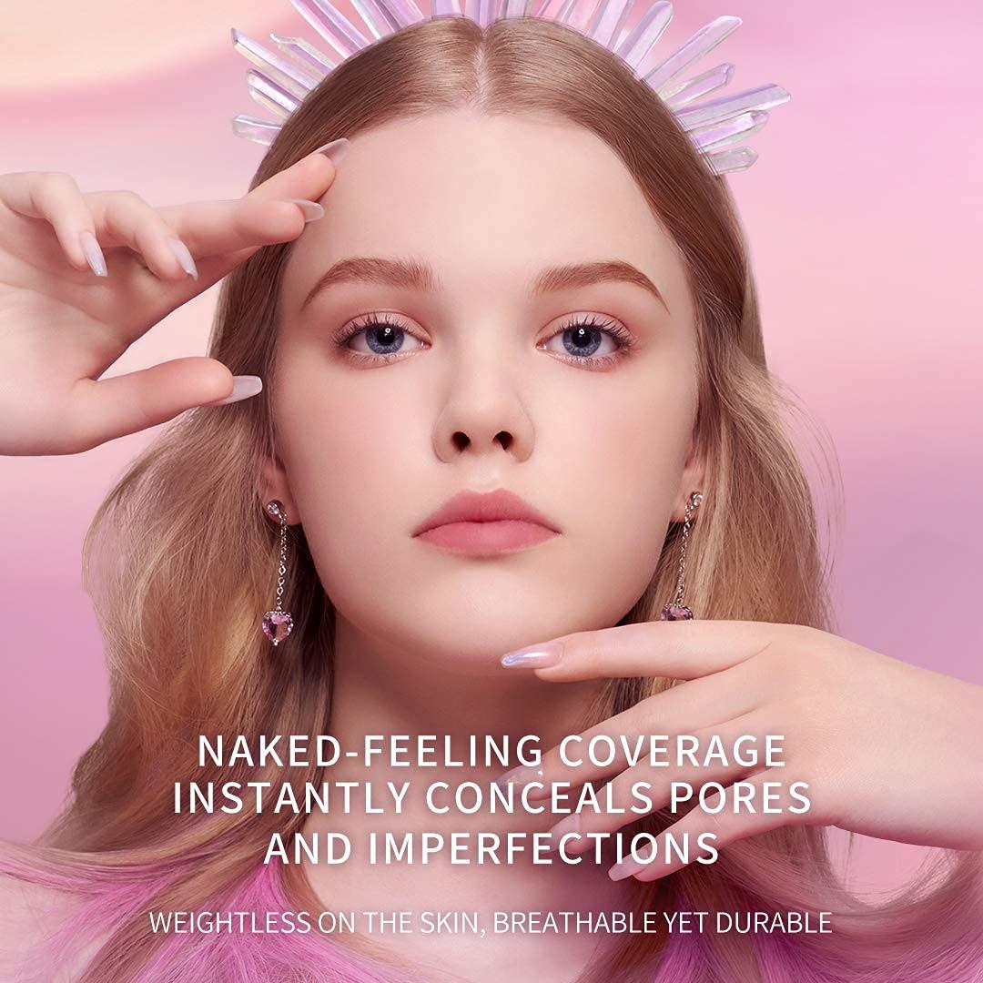 ZEESEA Pink Universe Pressed Powder Compact (20 Sensitive Skin) - Matte ...