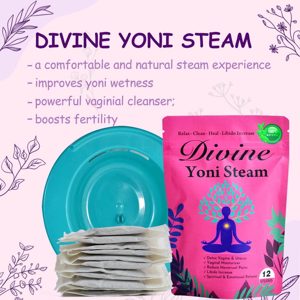 Yoni Steam Seat Kit for Cleansing and Tightening - Yoni Steaming Herbs for Women's Health and ...