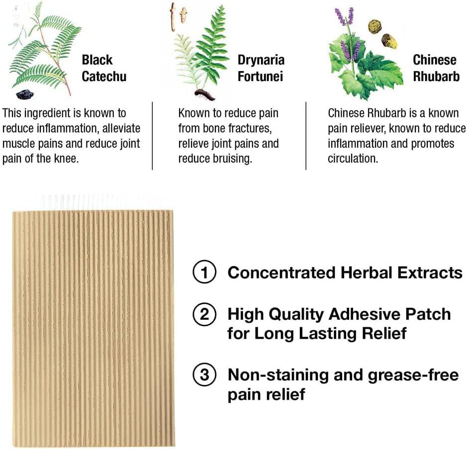 Wu Yang Pain Relieving Medicated Plaster: External Analgesic by ...