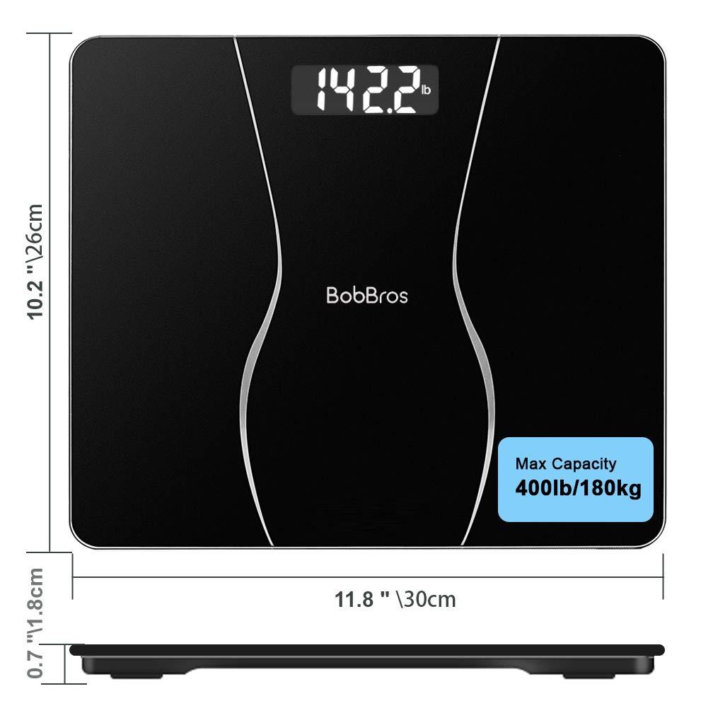 Digital Scale for Body Weight - Step-On Technology Bathroom Scale, High ...