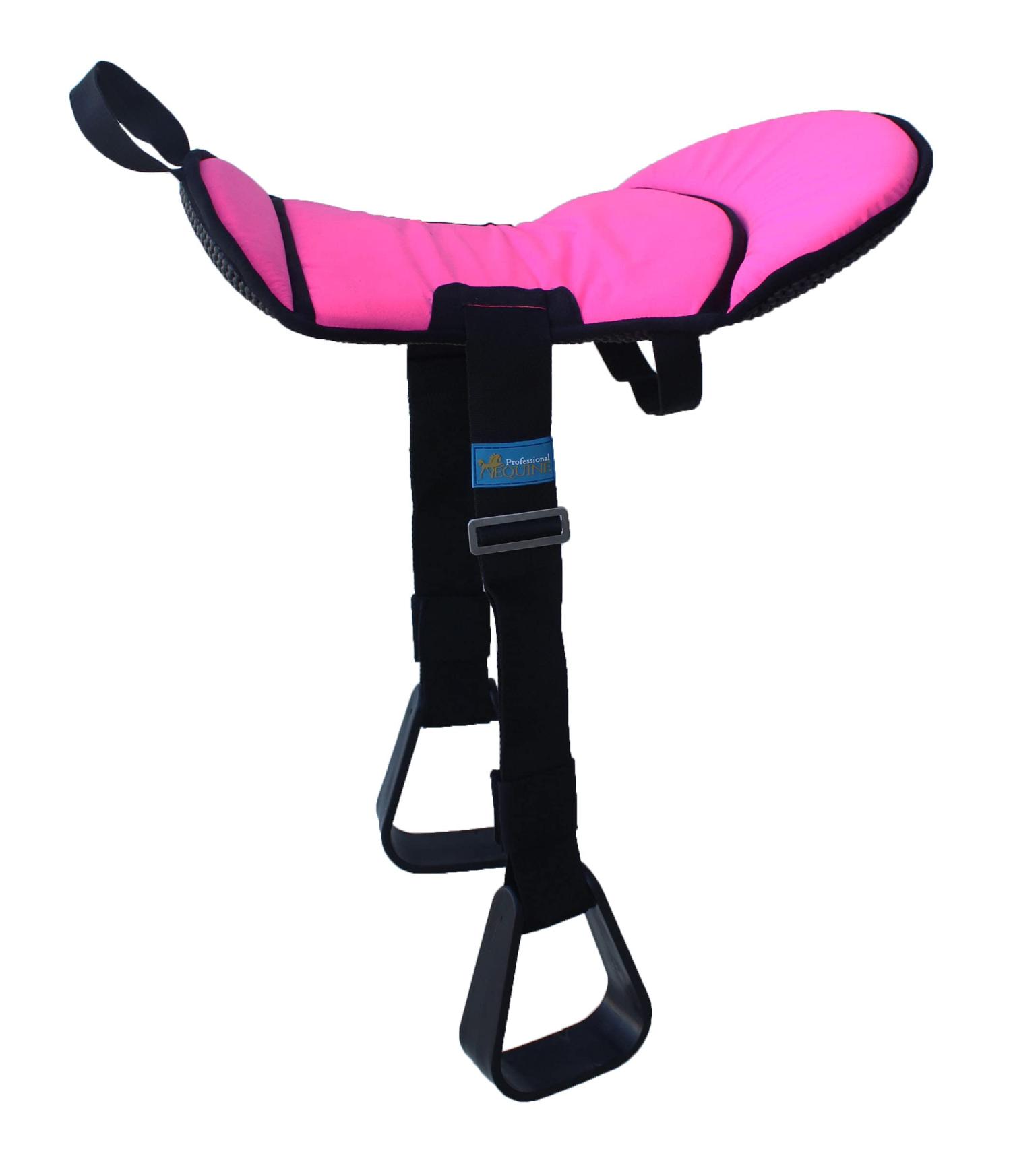 Youth Western Saddle Neoprene Padded Seat Buddy Stirrups - Hot Pink ...