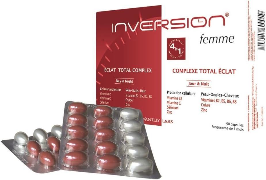 Inversion Femme Anti Aging Total Beauty Supplement - 90 Capsules for ...