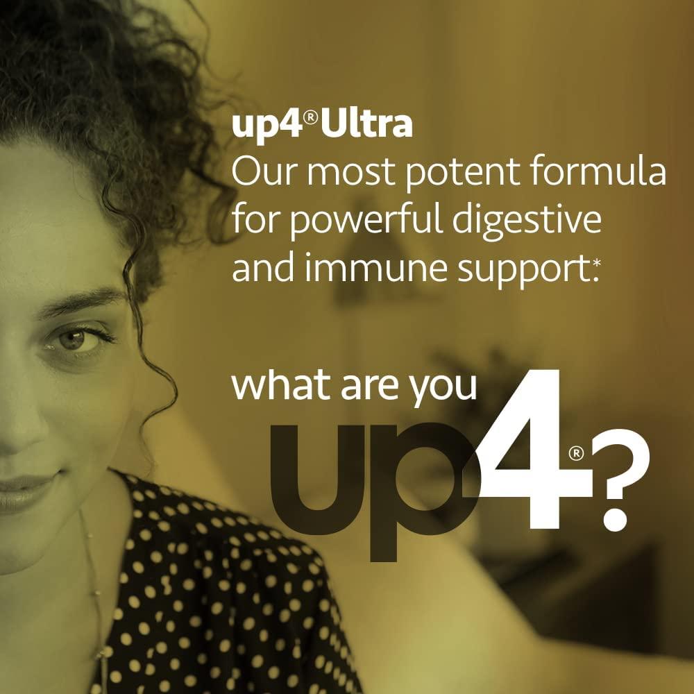up4 Ultra Potency Probiotic 75B CFUs - Immune & Digestive Support ...