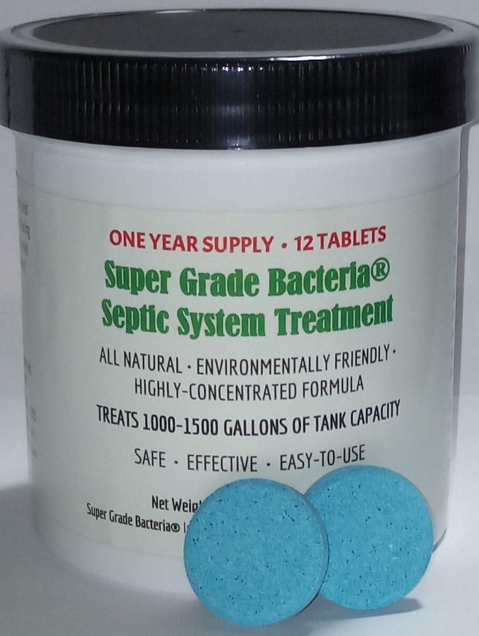 Septic System Treatment - One Year Supply of 12 Tablets | Effective Eco ...