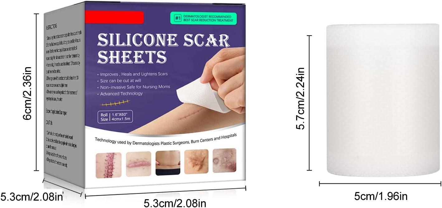 Transparent Scar Gel Tape | Moisturizing Scar Removal Strips | Safe ...