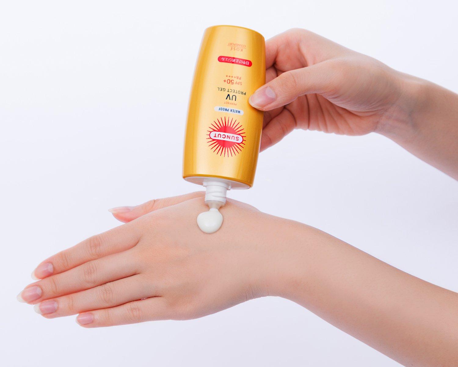 KOSE SUN CUT Ultra UV Perfect Gel Waterproof SPF50 PA+++ 100g | Buy Now ...