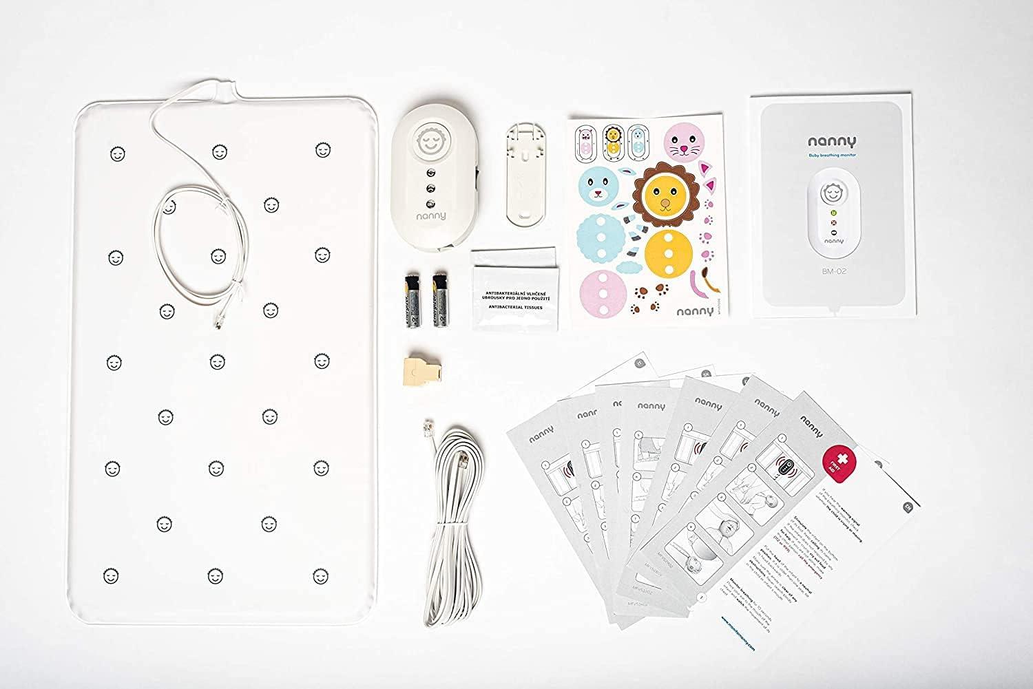 JABLOTRON Nanny Monitor BM-02 - Babyphone & Respiration Monitor for ...