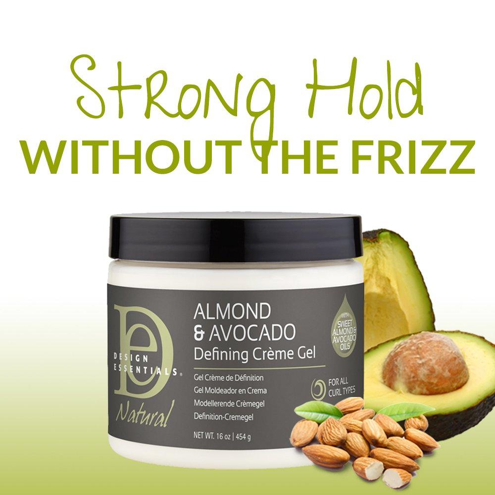 Design Essentials Natural Almond & Avocado Curl Defining Creme Gel - 16 ...