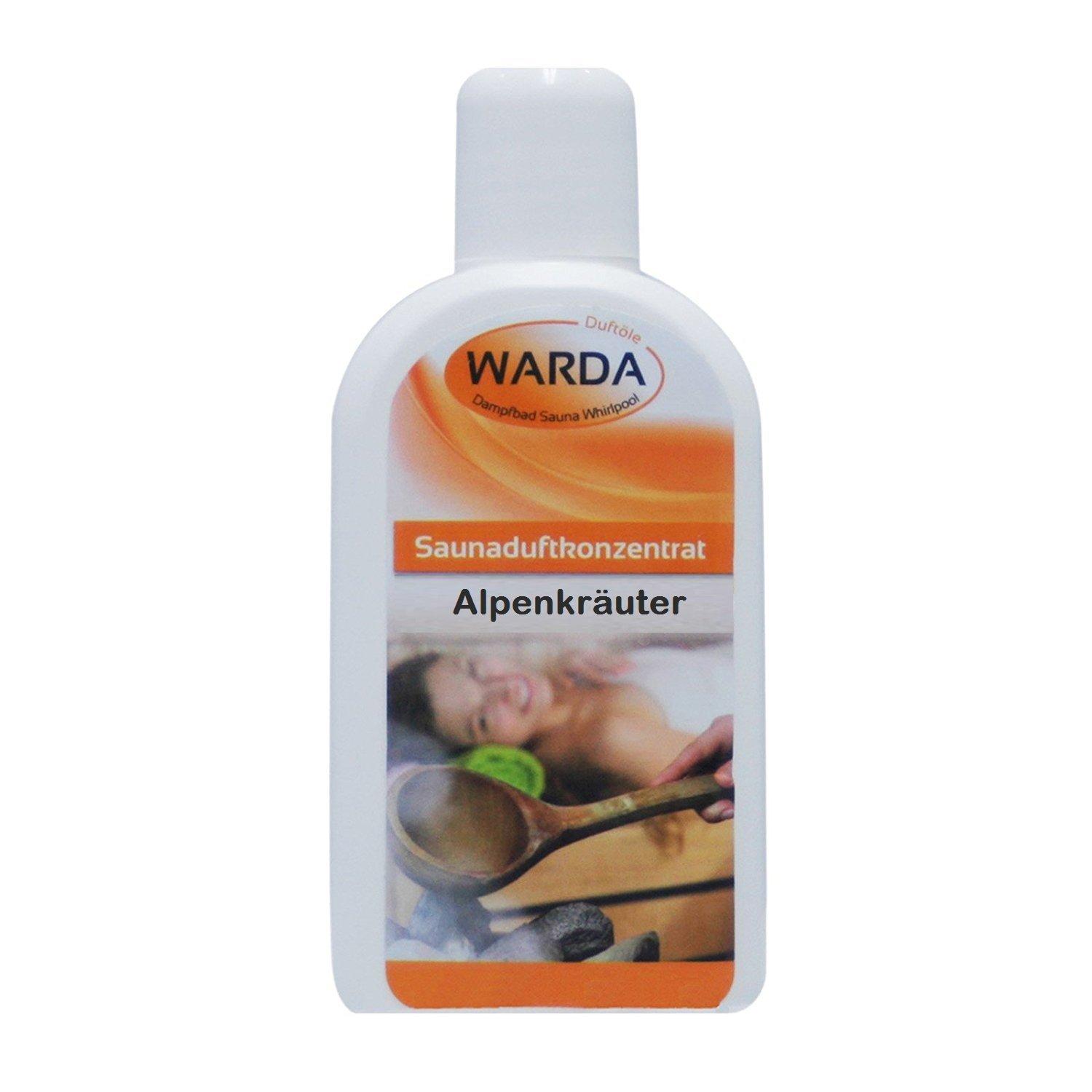 Buy Warda Sauna Infusion Alpine Herbs 200ml - Premium Sauna Concentrate ...