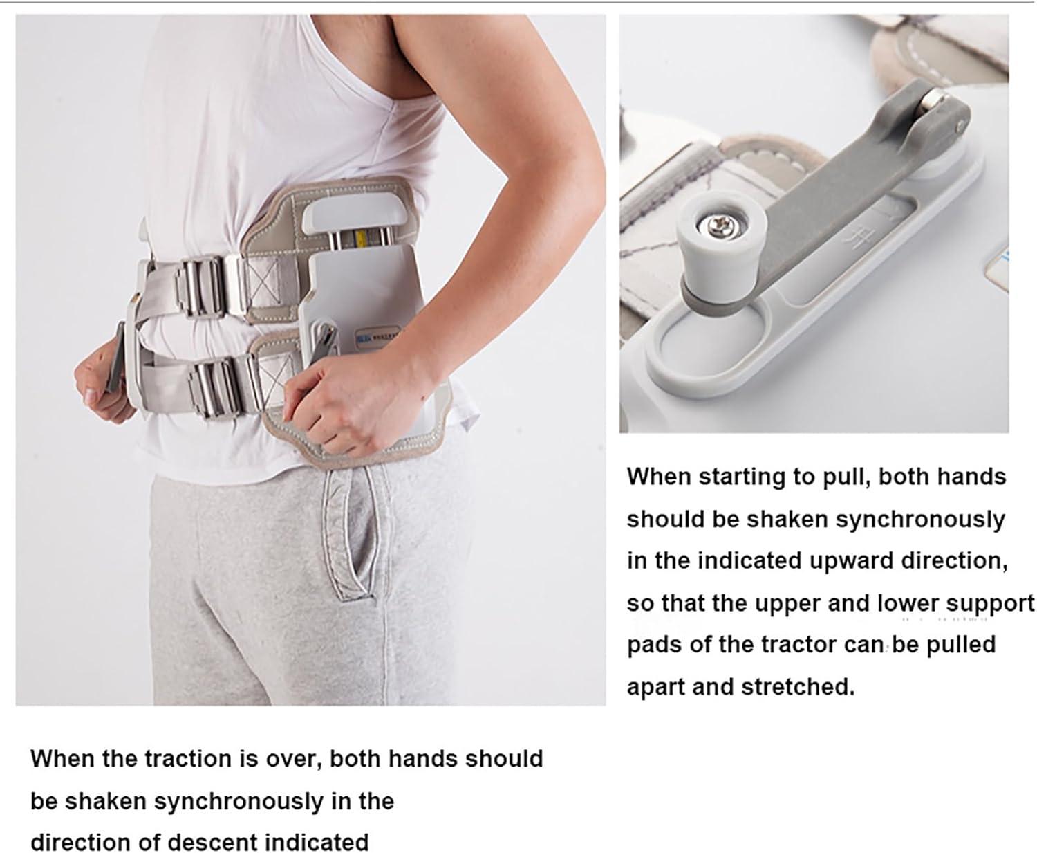 Buy Lumbar Spine Traction Device for Muscle Strain - Adjustable 450 N ...